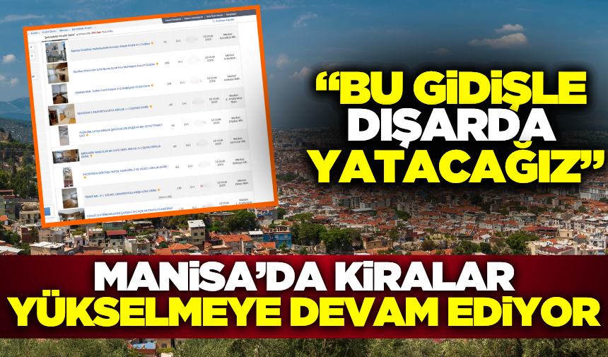 Manisa'da kira artışları vatandaşları zor duruma sokuyor - Manisa Aktif Haber - Sarıgöl ...
